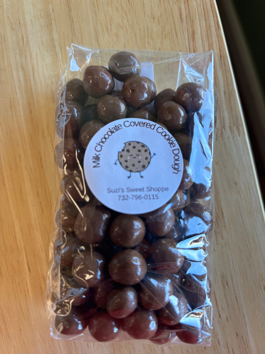 Milk Chocolate Covered Cookie Dough – Suzi's Sweet Shoppe