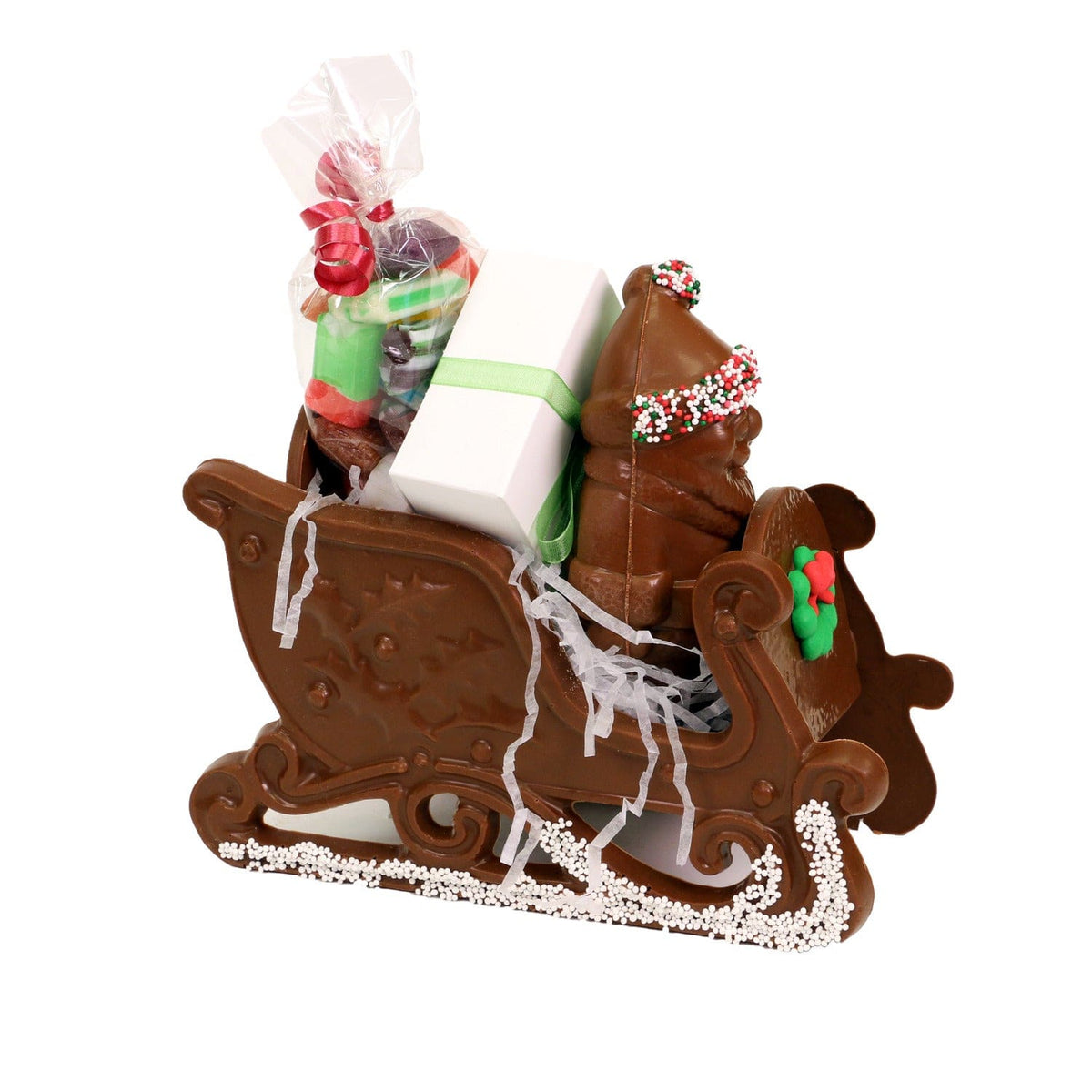 Chocolate Santa Sled – Suzi's Sweet Shoppe